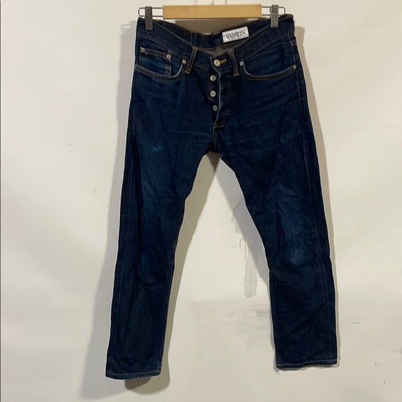 Gustin | Jeans | Gustin California Skinny Raw Denim Mens Dark Blue ...